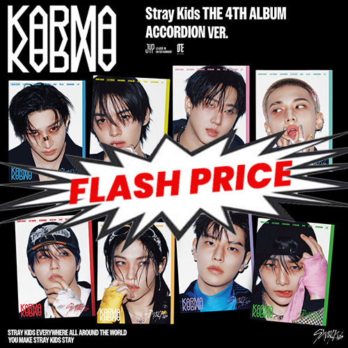STRAY KIDS - KARMA / ACCORDIAN ver. *FLASH PRICE/STRICTLY RANDOM* ONLINE ONLY! - K-Pop Time