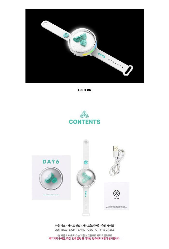 DAY6 - OFFICIAL LIGHT BAND VER. 3 - K-Pop Time