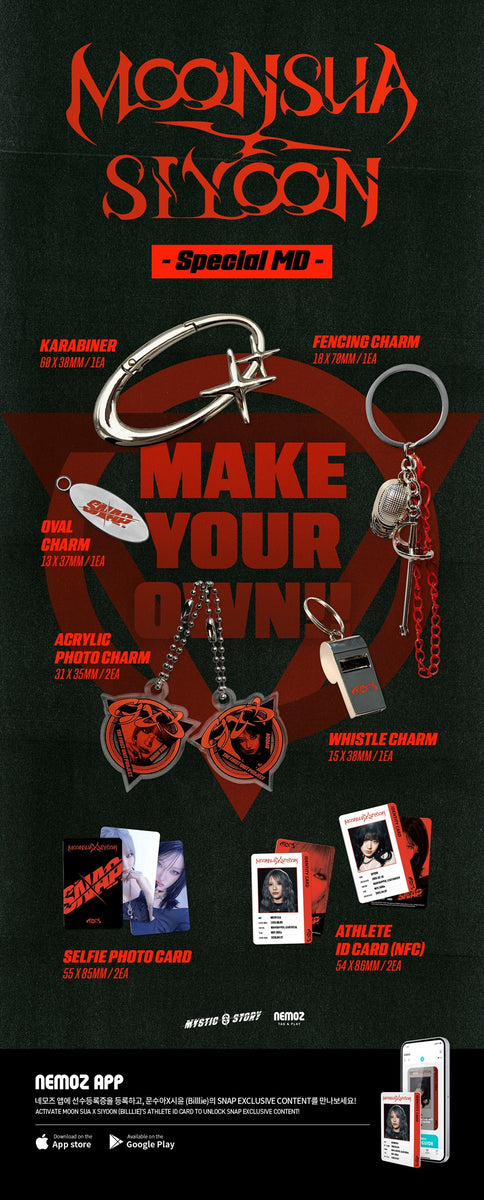 MOONSHUA X SYOON Billlie – SNAP / Special MD - K-Pop Time