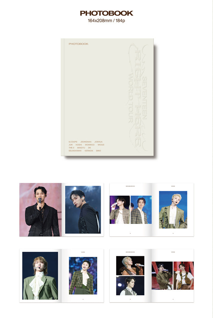 SEVENTEEN - SEVENTEEN WORLD TOUR [RIGHT HERE] (Digital Code) - K-Pop Time