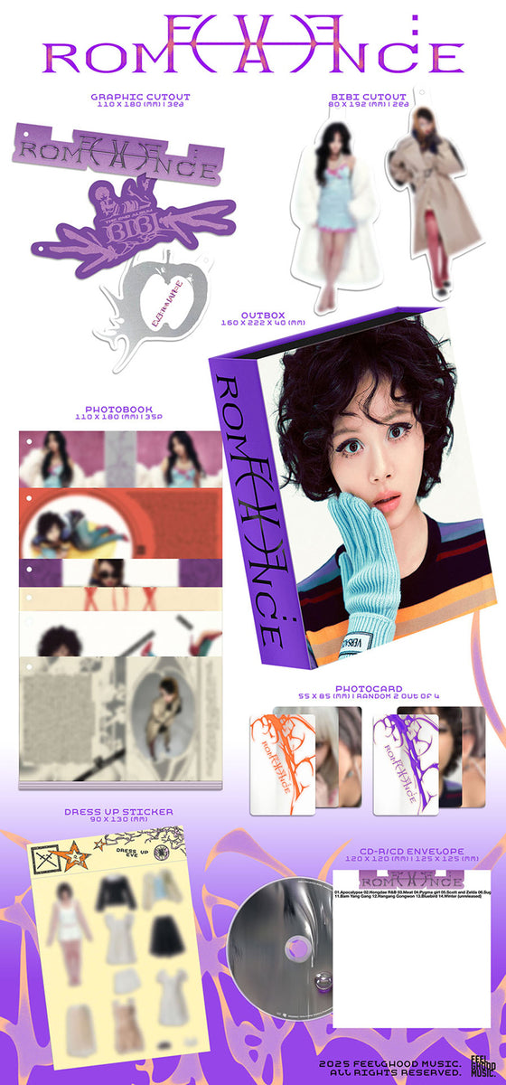 BIBI - EVE: ROMANCE / Standard versions - K-Pop Time