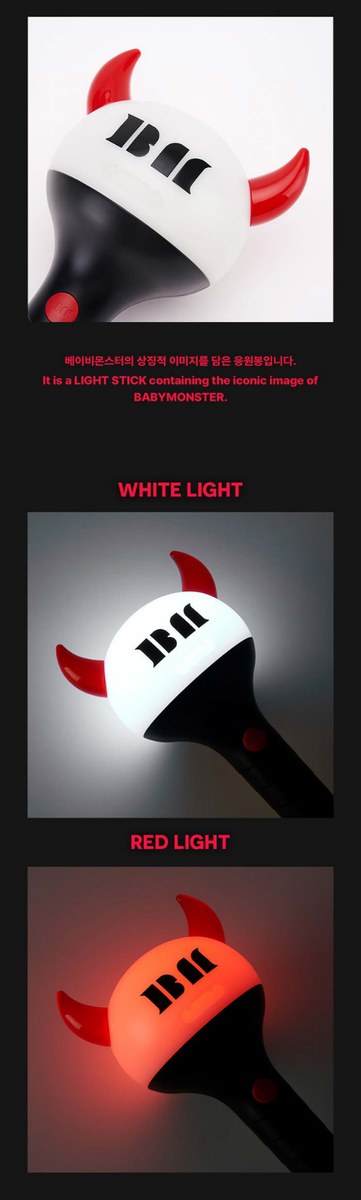 BABYMONSTER - OFFICIAL LIGHT STICK - K-Pop Time