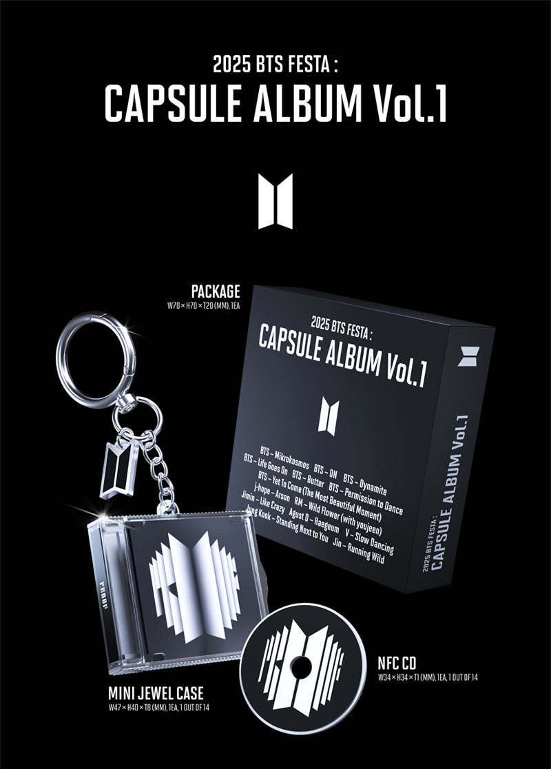 BTS - 2025 BTS FESTA : CAPSULE ALBUM Vol.1 - K-Pop Time