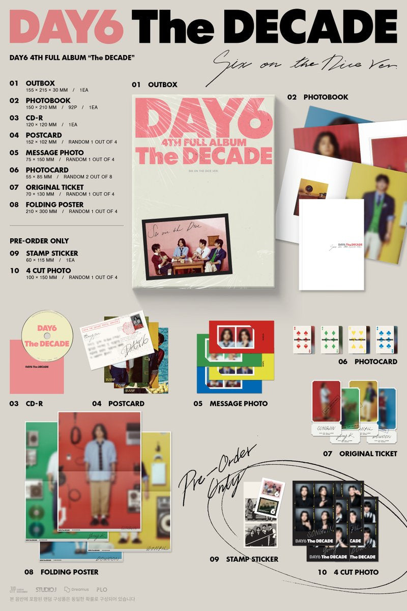 DAY6 - The Decade / 4th Full Album - K-Pop Time