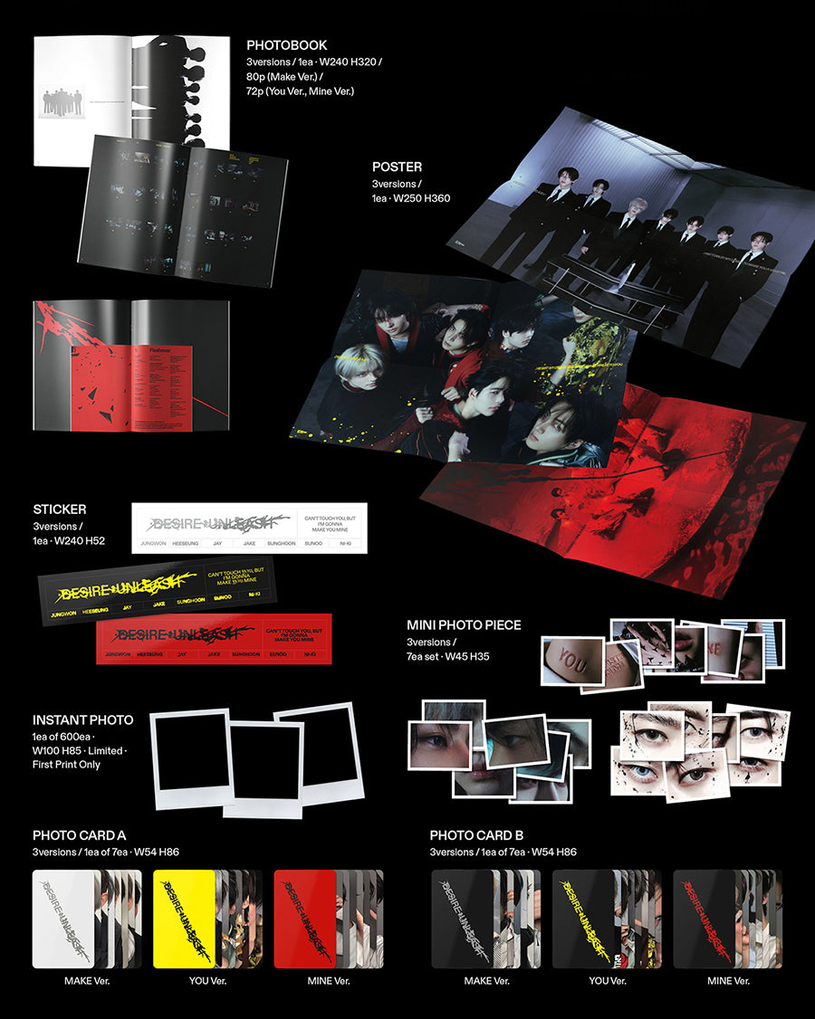 ENHYPEN – DESIRE : UNLEASH - K-Pop Time