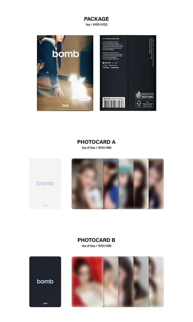ILLIT - bomb / Weverse Albums Ver. - K-Pop Time