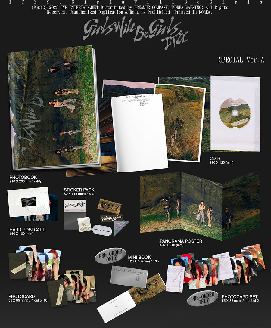 ITZY - Girls Will Be Girls / Special Edition - K-Pop Time