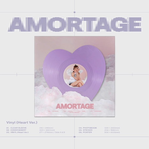 JISOO (BLACKPINK) - AMORTAGE / Vinyl LP Versions - K-Pop Time