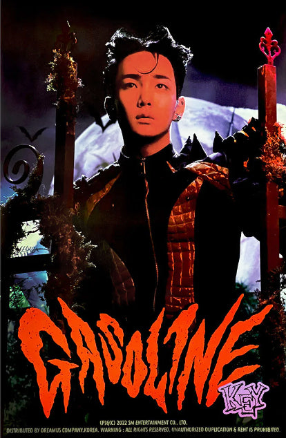 Poster: KEY - Gasoline - K-Pop Time