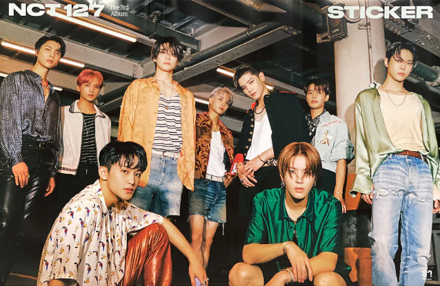 Poster: NCT 127 - Sticker (GROUP OR MEMBER VERSIONS) - K-Pop Time