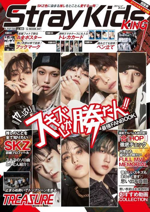 STRAY KIDS - Japanese Magazine : K-POP FAN vol.025 / Stray Kids KING ...