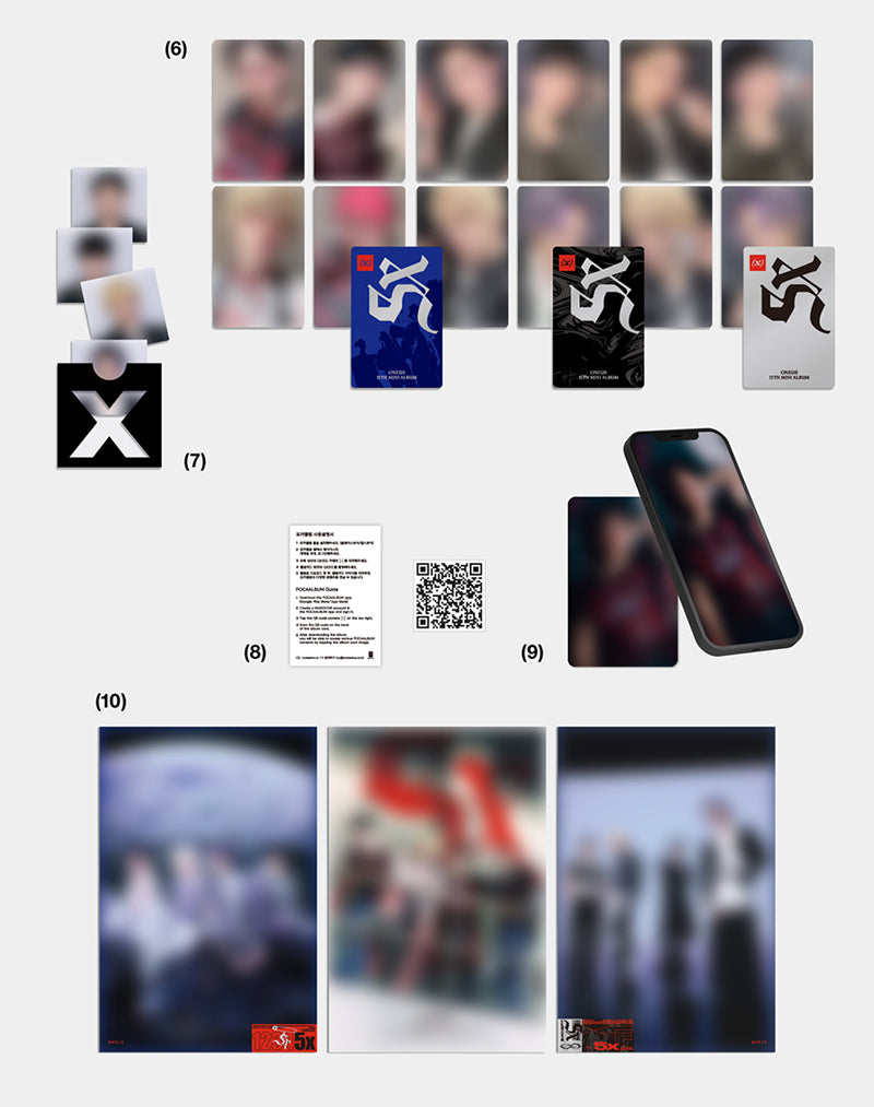 ONEUS - 5x (POCAALBUM Ver.) - K-Pop Time