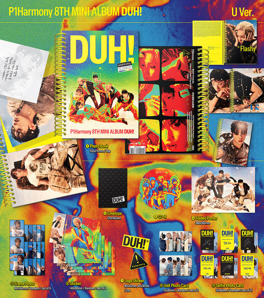 P1Harmony - DUH! / Photobooks - K-Pop Time