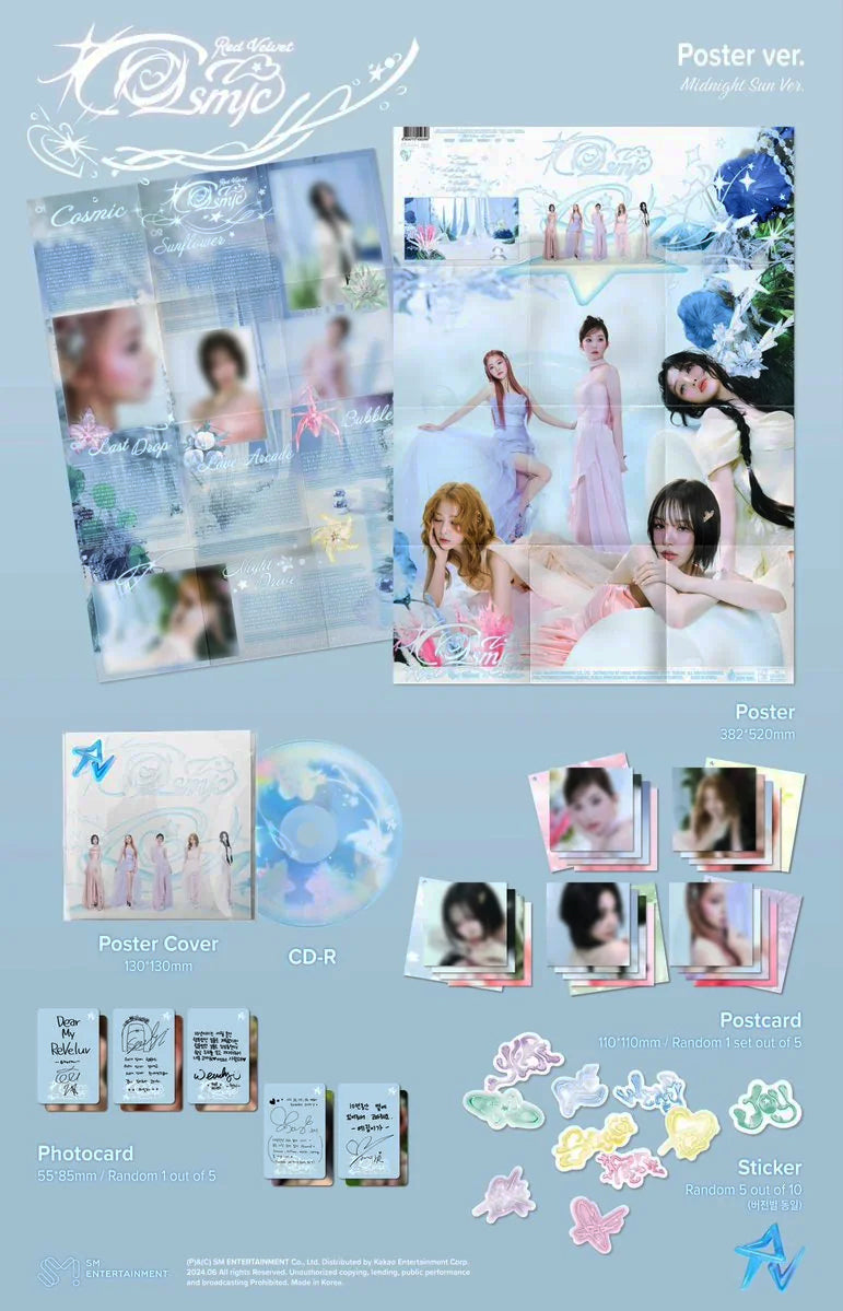 RED VELVET - Cosmic / Poster ver - K-Pop Time