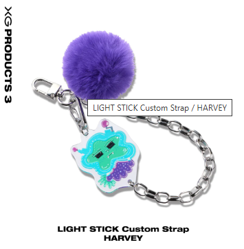 XG - LIGHT STICK CUSTOM MEMBER STRAP - K-Pop Time