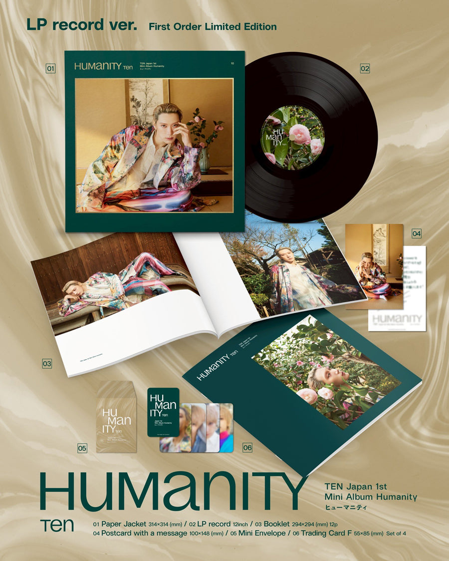 TEN - Humanity (Japanese Limited LP ver.) - K-Pop Time