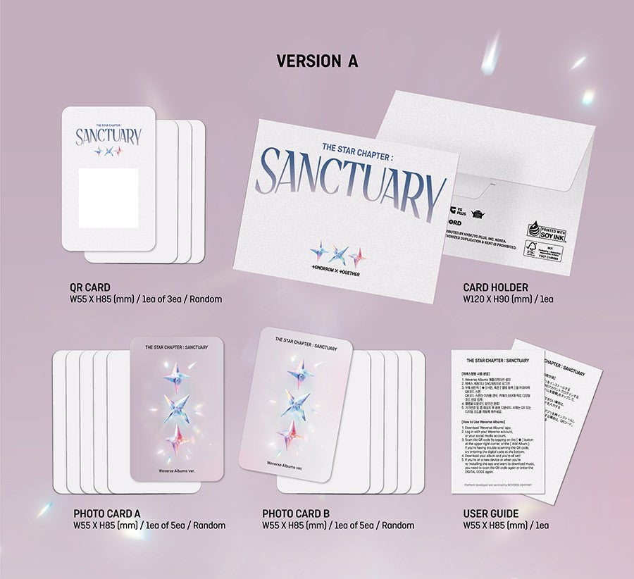 TXT - THE STAR CHAPTER : SANCTUARY / Weverse Version (Random) - K-Pop Time