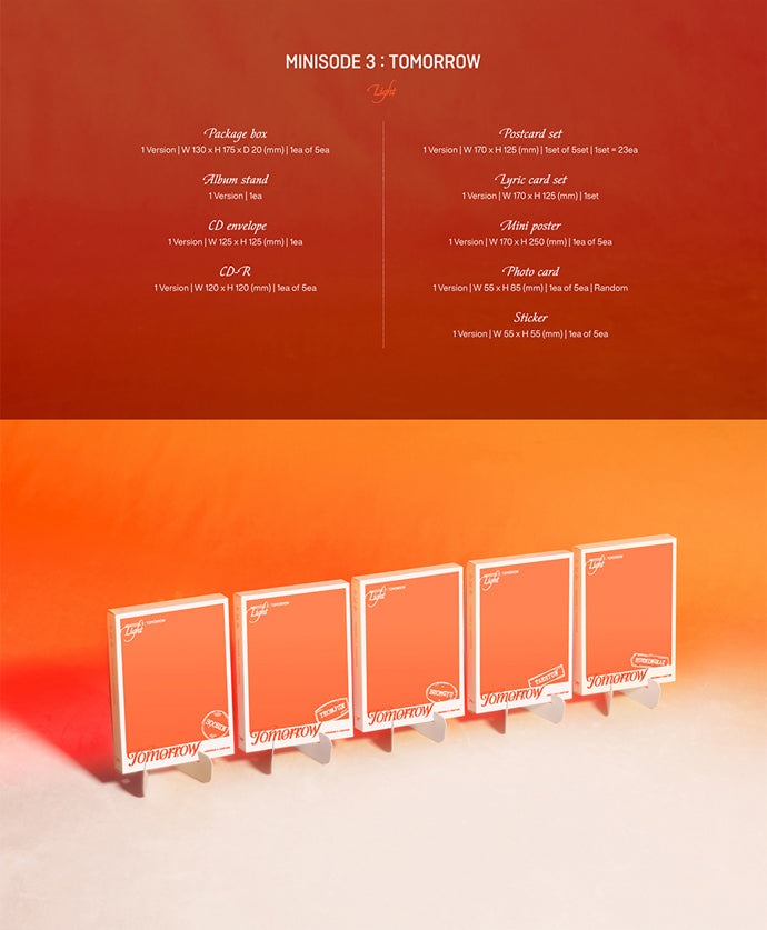 TXT - Minisode 3: TOMORROW / LIGHT ver - K-Pop Time