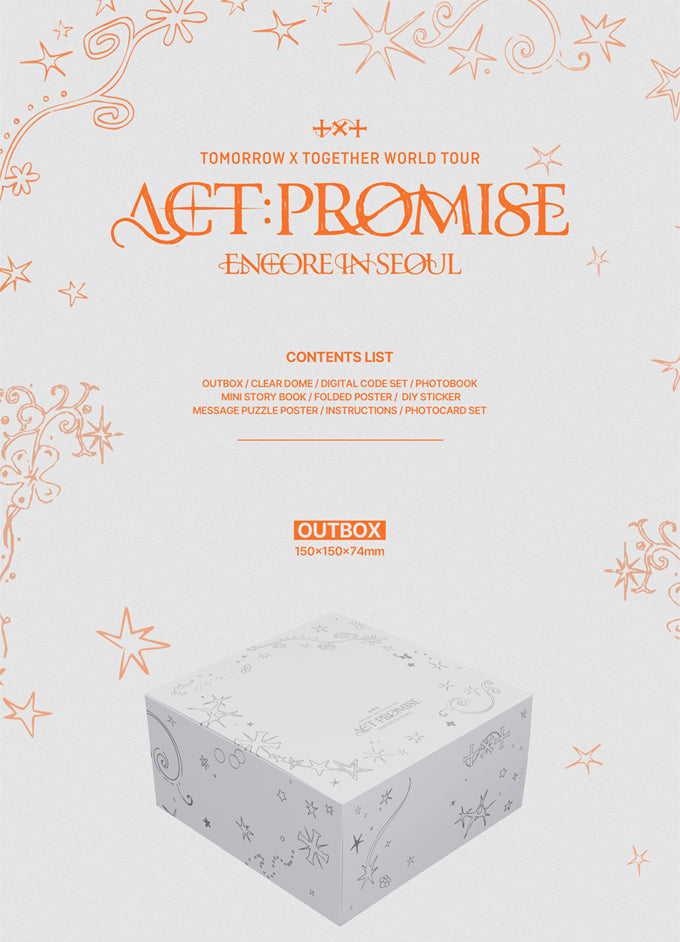 TXT (TOMORROW X TOGETHER) - WORLD TOUR ENCORE IN SEOUL / DIGITAL CODE ...