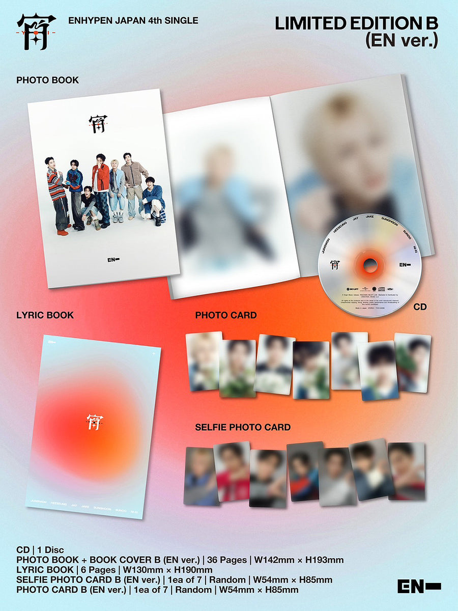 ENHYPEN - YOI / Japanese Limited Edition : Type B - K-Pop Time