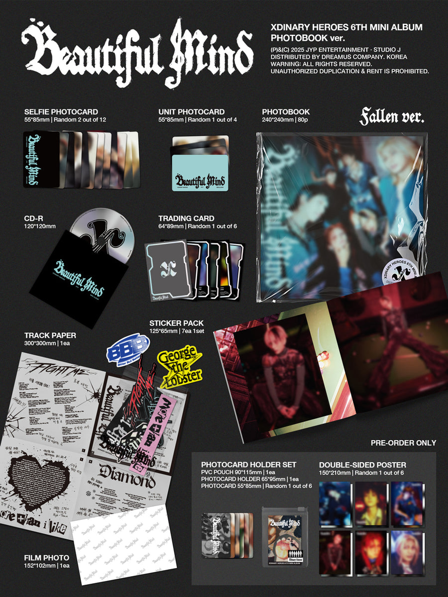Xdinary Heroes - Beautiful Mind / Photobook ver. - K-Pop Time
