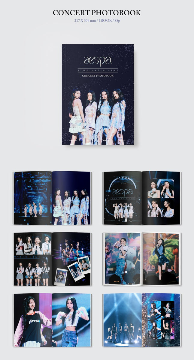 AESPA - SYNK : HYPER LINE Concert Photobook - K-Pop Time