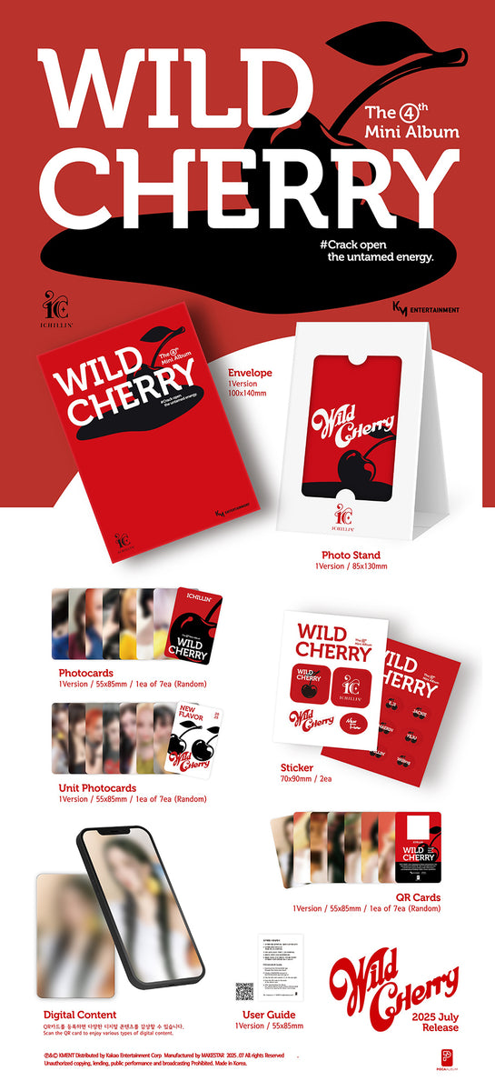 ICHILLIN' - WILD CHERRY / POCA ALBUM - K-Pop Time