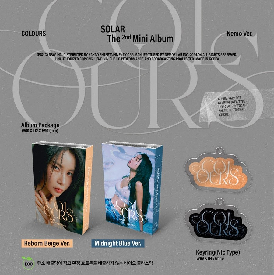 SOLAR - COLOURS / NEMO ver. - K-Pop Time