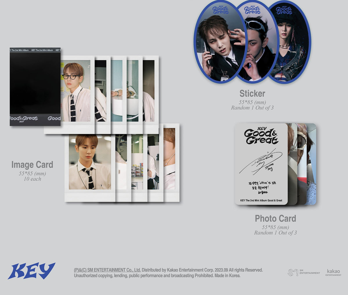 KEY (SHINee) - Good & Great (ID Card Ver.) - K-Pop Time