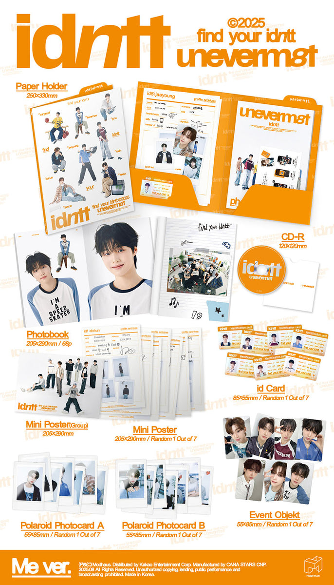 idntt - unevermet / We or Me ver *DEBUT* - K-Pop Time