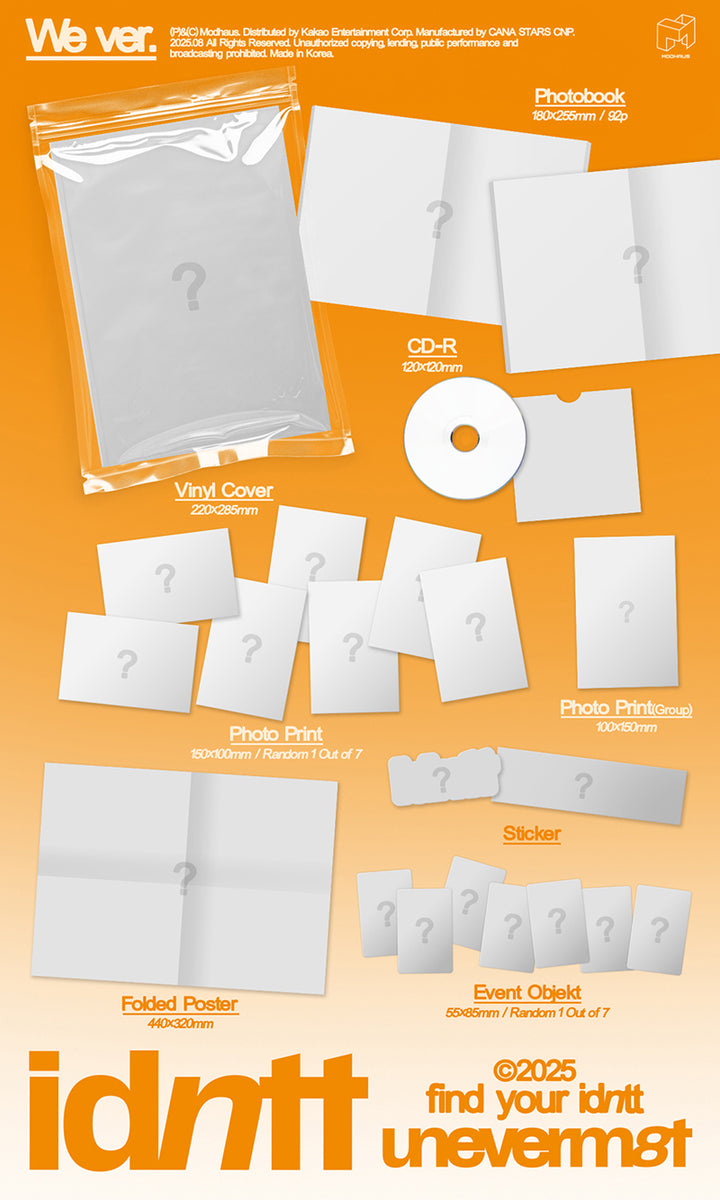 idntt - unevermet / We or Me ver *DEBUT* - K-Pop Time