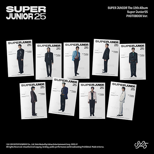 SUPER JUNIOR - 25 / Photobook Ver. - Random Cover* - K-Pop Time