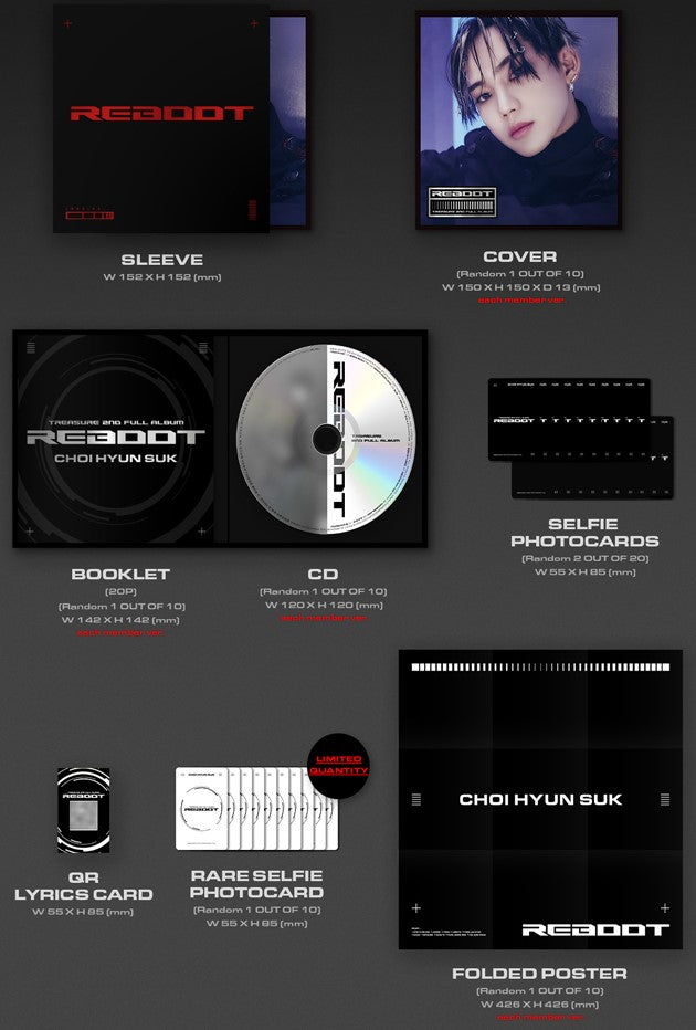 TREASURE - REBOOT (Digipack Ver.) - K-Pop Time