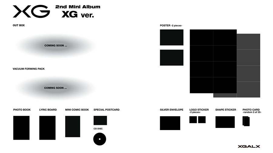 XG - AWE / 2nd Mini Album (XG Ver.) - K-Pop Time