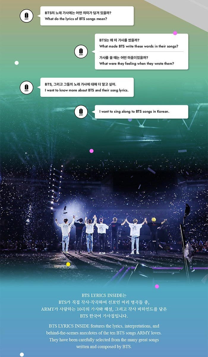 BTS LYRICS INSIDE - K-Pop Time
