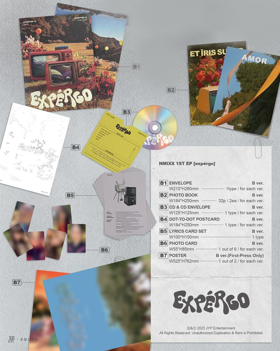 NMIXX - Expérgo / Standard Ver. (Random*) - K-Pop Time