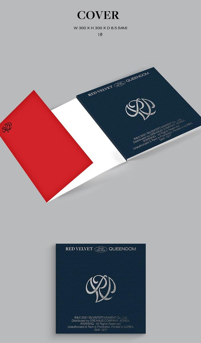 RED VELVET - QUEENDOM (Queens Ver / Photo Book - Random Dust Jacket ...